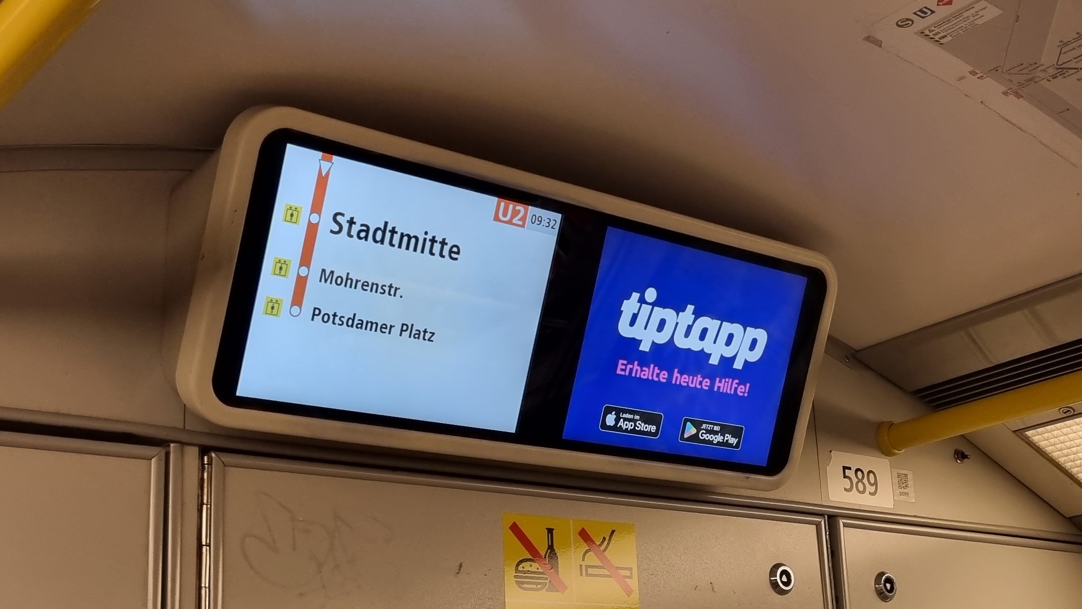 INNENWERBUNG tiptapp | wtm Aussenwerbung